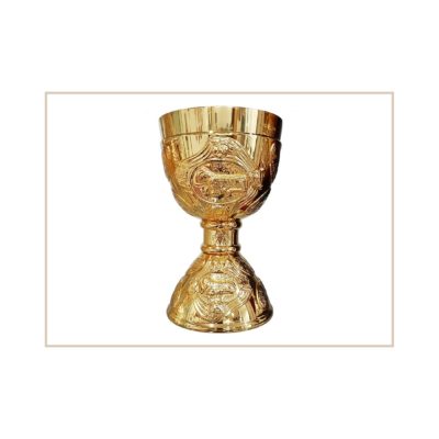Cáliz Presidencial plateado. - Orfebrería Religiosa